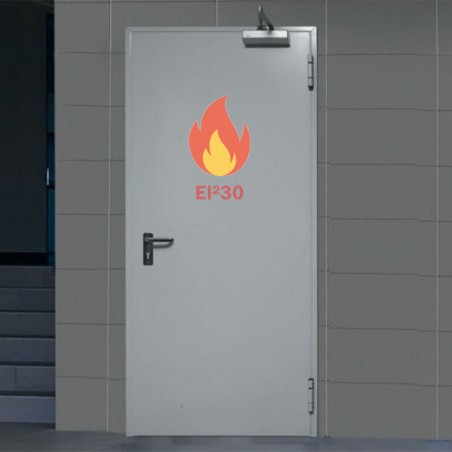 Porte acier Ei30 coupe feu 30 minutes sur mesure